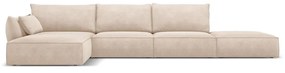 Béžová rohová pohovka (levý roh) Vanda – Mazzini Sofas