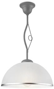RUEL Závěsné rustikální osvětlení na tyči RETROS, 1xE27, 60W, šedé LM 1.24