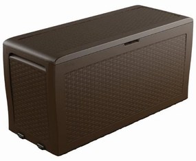 Keter Zahradní box Keter Samoa Rattan Box 270L hnědý KT-610246