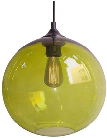 Závěsná lampa CEDISON s nastavitelnou výškou Candellux Zelená