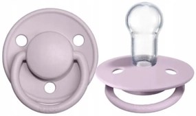 BIBS DE LUX - Silikonový dudlík, 0 - 36 m, lila