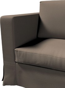 Potah na pohovku IKEA  Karlanda 3-místná nerozkládací, dlouhý barva hnědá látka pletený vzor