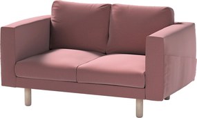 Potah na pohovku IKEA Norsborg 2-místná barva fialová látka sametová