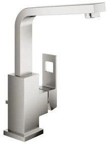 Grohe Eurocube Umyvadlová baterie s výpustí, Supersteel 23135DC0