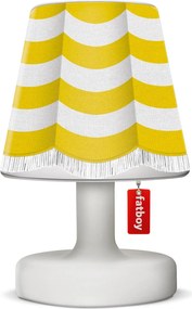 Stínidlo Cooper Cappie Stripe Curtain Yellow pro lampu Edison The Petit