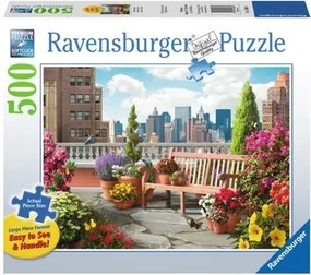 Ravensburger Puzzle Zahrada na střeše XXL / 500 dílků / od 12 let