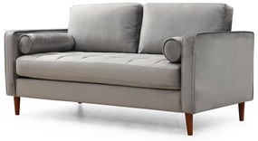 Designová sedačka Jarmaine 175 cm světle šedá