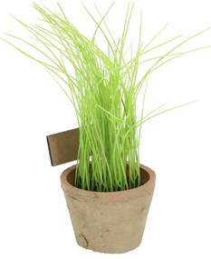 Umělá rostlina (výška 27 cm) Chives – Esschert Design