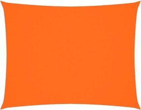 Stínící plachta oxfordská látka obdélníková 2,5 x 4 m oranžová 135702