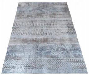 Plyšový koberec MONACO 14 béžovo šedý 133x190 cm