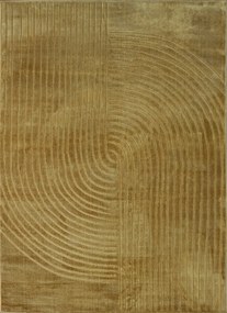 BE Koberec Zen Garden Collection 2403 YELLOW - žlutý obdélníkový Rozměr: 60x100 cm