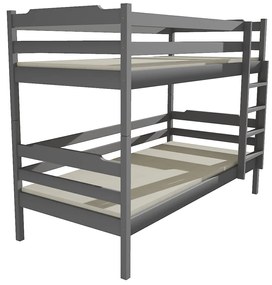 Patrová postel PP 012 80 x 200 cm- šedá