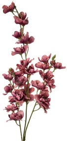 Velká umělá květina růžová orchidej – 110 cm