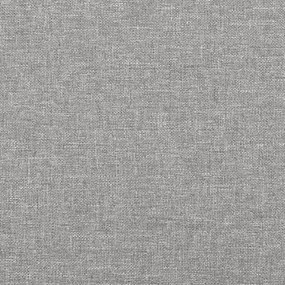 vidaXL Rám postel 90x190 cm textil [3120476] Barva: světle šedá