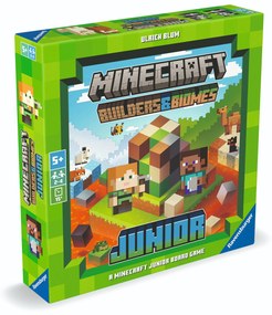 Ravensburger 246885 minecraft: builders & biomes junior