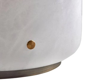 Stolní lampa LED Capsule v alabastru Výška 30,2 cm