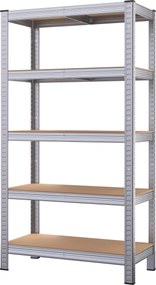 Zátěžový regál 170x75x30cm pozinkované 350kg