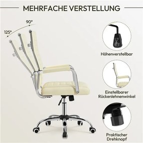 Kancelářská židle Yaheetech (267453856186)