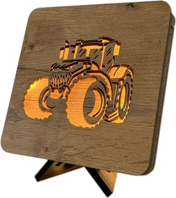 Li-Go "Traktor" lampa 19x19 cm provedení povrchu: dub světlý