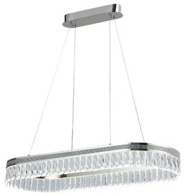 LED Stmívatelný křišťálový lustr na lanku THALIA LED/50W/230V 3000-6000K + DO