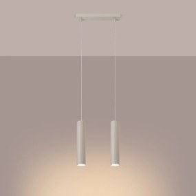 Sollux Lighting Závěsné svítidlo LAGOS 2 béžové