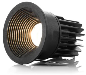 Led2 Zápustné LED svítidlo SPLASH ø 7,6 cm, IP54 Barva: Černá, Stmívání, řízení: ON/OFF