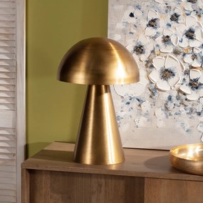 Stolní lampa Mushroom Gold 48 cm