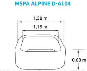 Hanscraft Mspa D-AL04 ALPINE