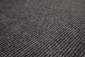 Vopi koberce Kusový koberec Quick step antracit čtverec - 200x200 cm