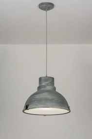 Závěsné industriální retro šedé svítidlo do kuchyně Betonbruin