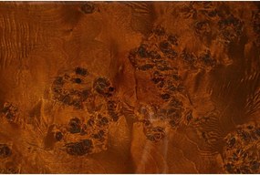 Konferenční stolek v dekoru ořechu v tmavě přírodní barvě 90x90 cm Quinn – Dutchbone