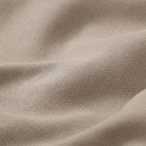 Goldea napínací prostěradlo ze lněné směsi - kávové 80 x 160 cm