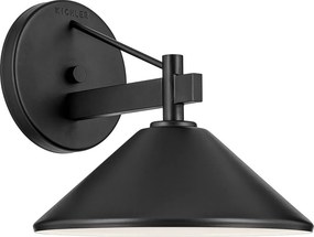 Venkovní světlo na fasádu Elstead Ripley M LED 8W IP44 Černá