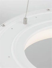Závěsné LED svítidlo NOVA LUCE RANDO THIN 30W 3000K 9453430 stmívatelné Triac