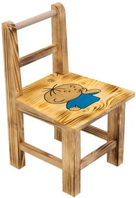 Bestent Dětský dřevěný stolek Lolek a Bolek + 2 židle
