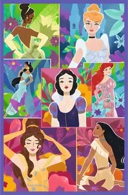 TREFL Puzzle Přátelství princezen / 3x80 dílků / od 5 let / 27,5 x 18