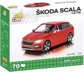 COBI 24582 Škoda Scala 1.0 TSI / 70 dílů / 1:35 / od 5 let