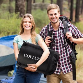 Costway Dvojitý spací pytel Goplus 2 People XL dekový spací pytel