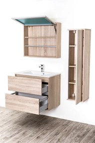 CEDERIKA - Amsterdam umyvadlová skříňka 2x šuplík barva Dub bardolino korpus korpus Dub bardolino šíře 60 CA.U2B.144.060