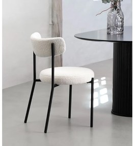 Designová jídelní židle Batyah bílá