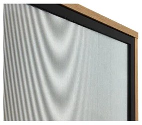 TV skříňka/stolek Brulpin 1K1P, Barva dřeva: dub artisan / dub artisan + černá