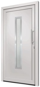 Vchodové dveře bílé 98 x 200 cm,  279231