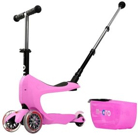Dětská koloběžka micro mini2go deluxe plus pink
