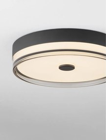 Matně černé ocelové LED stmívatelné stropní svítidlo Helios – Nova Luce
