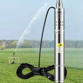 Ponorné čerpadlo do hlubokých studní, 550 W 230 V/50 Hz, 35 l/min 108 m