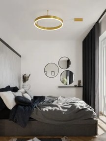 Stropní svítidlo LED se stmíváním Motif 60 zlatá
