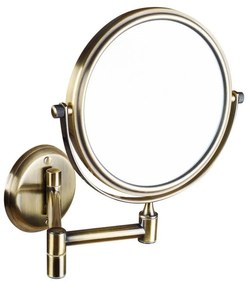 Sapho, Závěsné kosmetické zrcátko, průměr 150 mm, bronz, XP012