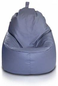 Sedací vak ECOPUF - YOKO - ekokůže Tmavě hnědá