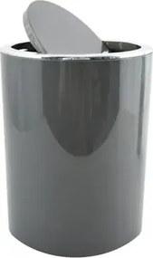 MSV KAMAKA výklopný odpadkový koš 6 L šedý / plast