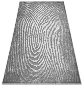 koberec AKRYL YAZZ W8540 otisk prstů šedá velikost 200x290 cm | krásné koberce cz